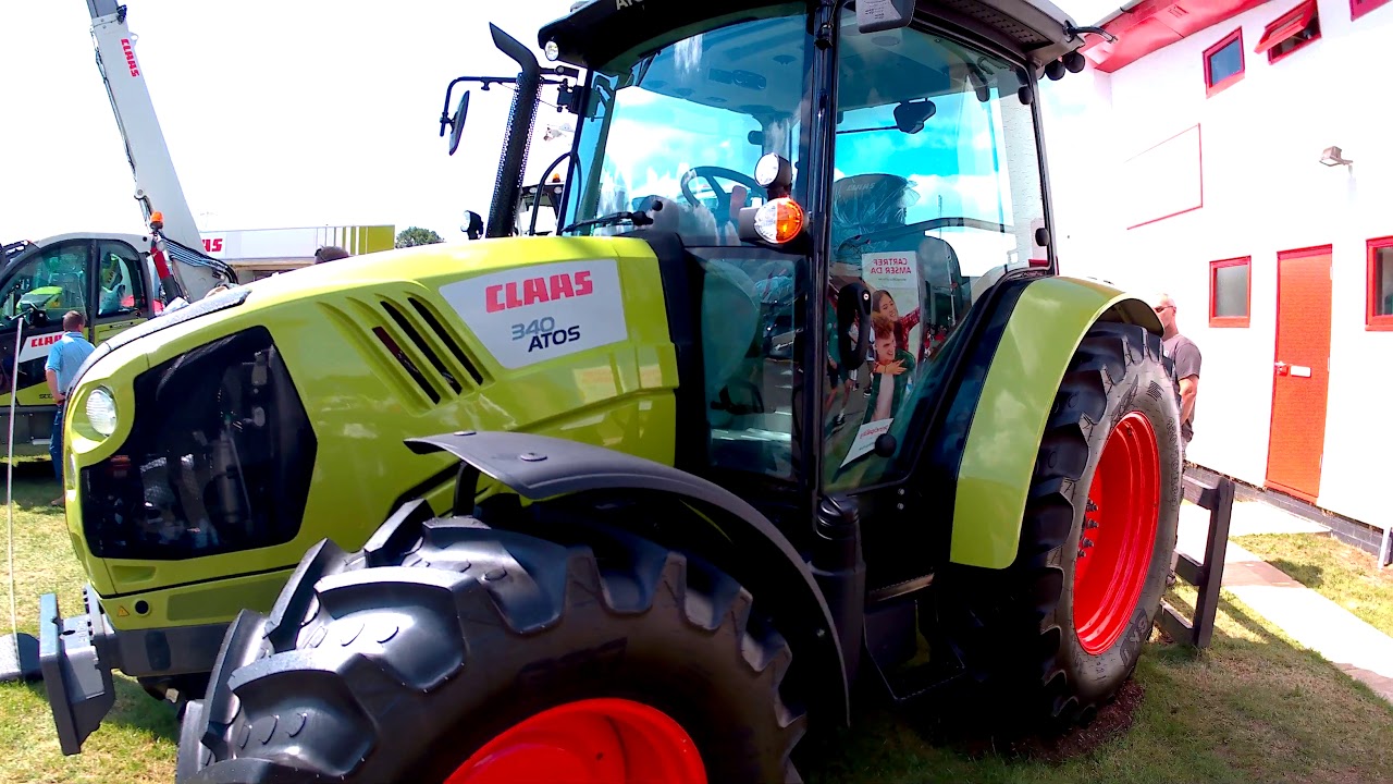 2017 Claas Atos 340 3.8 Litre 4-Cyl Diesel Tractor - YouTube
