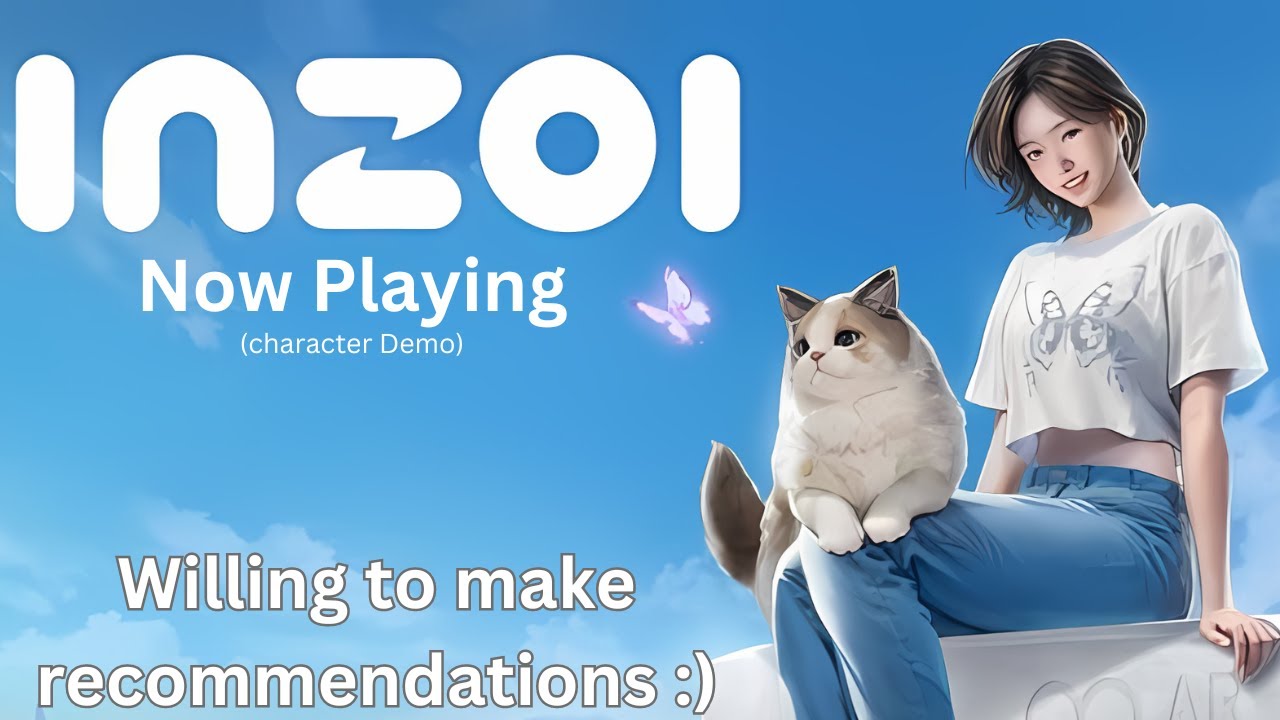 InZOI Character Studio Customization chill stream - YouTube