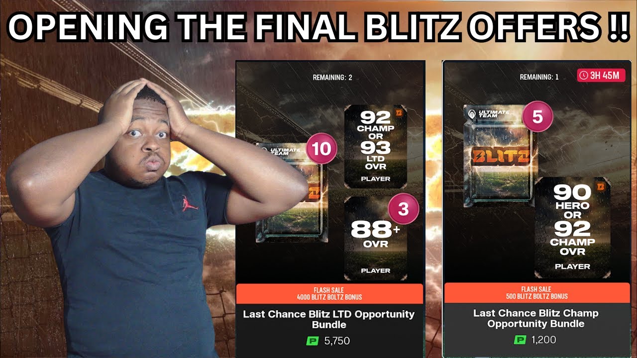 I OPENED THE FINAL BLITZ OFFERS FOR LTD SHEDEUR AND DEION !! - YouTube