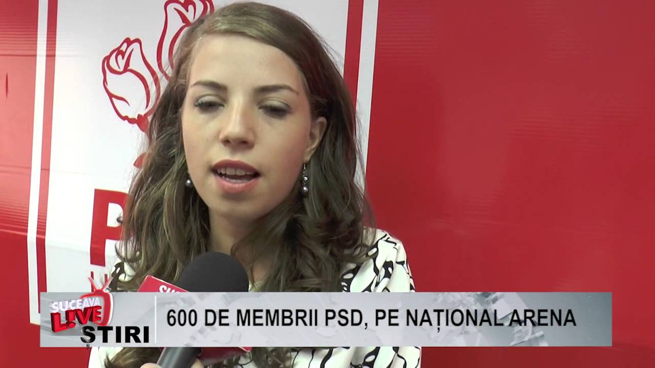 600 de membrii PSD, pe National Arena - YouTube