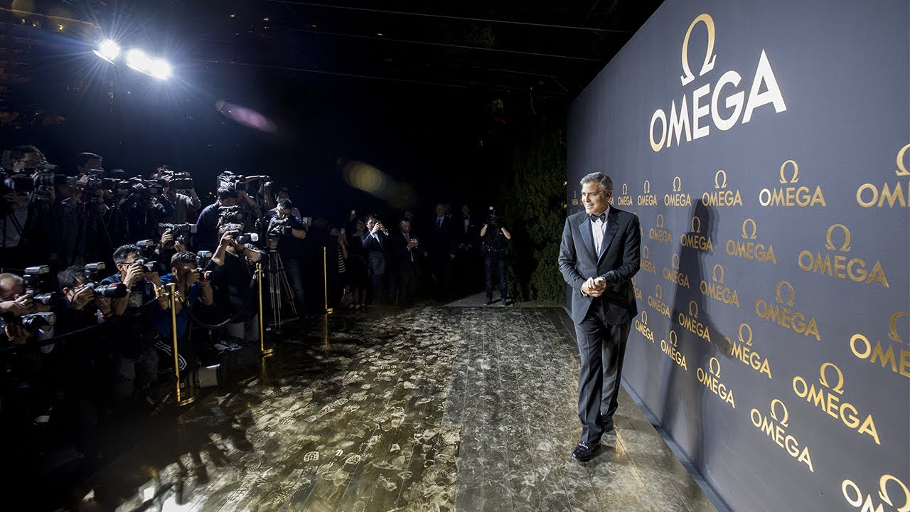 George Clooney with OMEGA in Shanghai | OMEGA - YouTube