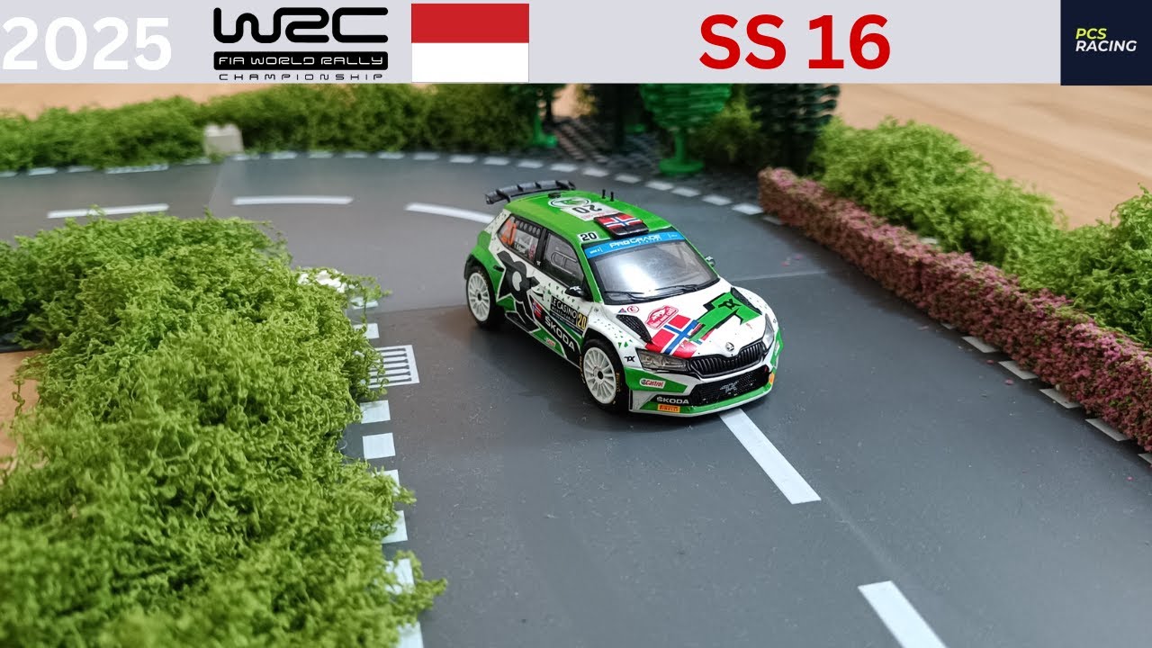 WRC SS 16 LIVE | 2025 Rally Monte Carlo 🇮🇩| PaperCup WRC Stop Motion Season - YouTube