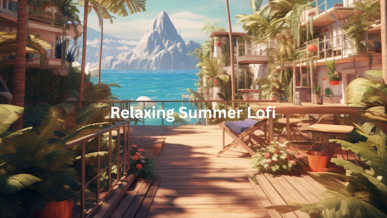 Relaxing Summer Lofi {chill lo-fi hip hop songs} - YouTube