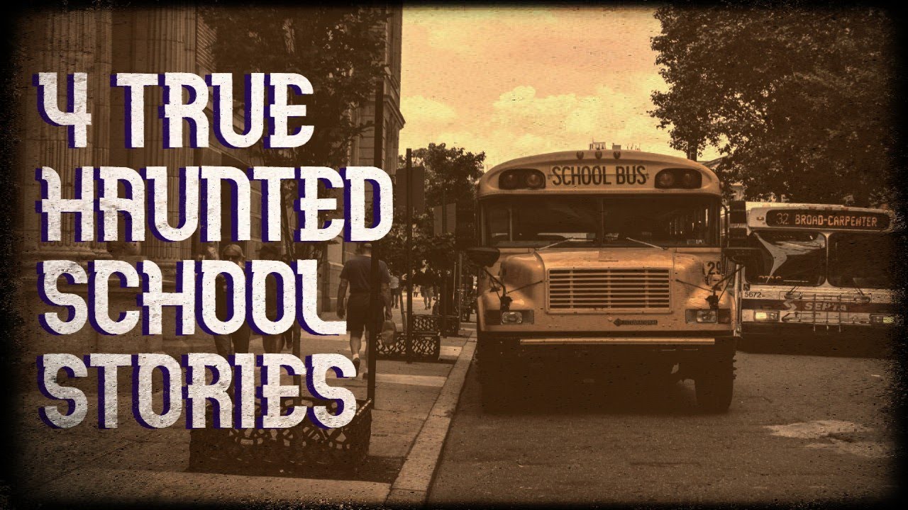4 true haunted school stories - YouTube