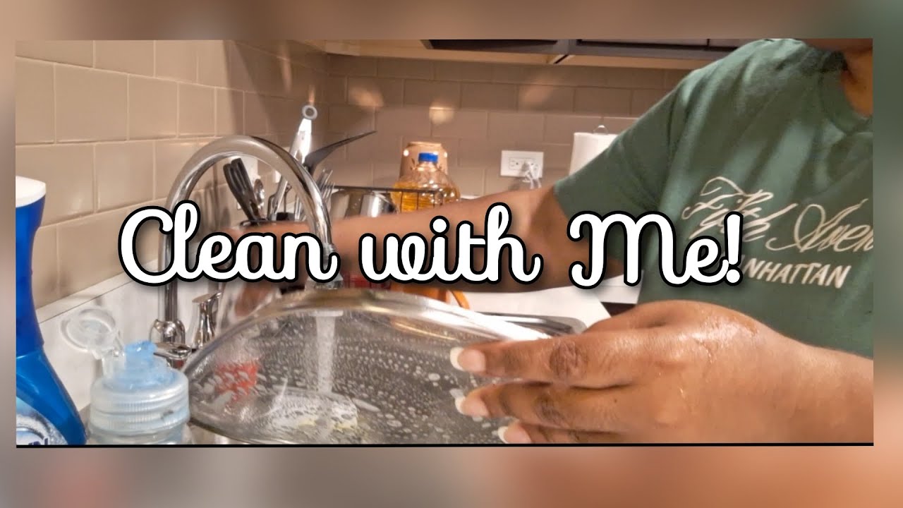 Clean with me! Watch me clean & tidy up my place. - YouTube