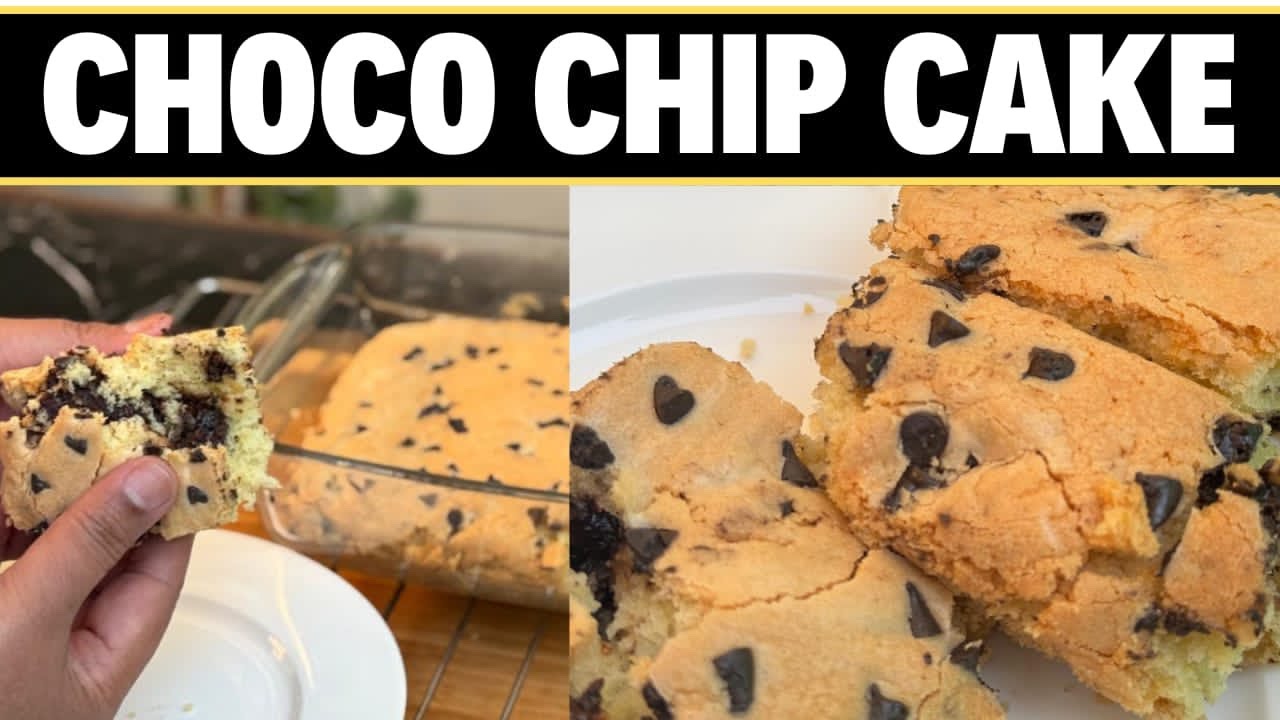 Choco Chips Cake | Choco Chips Cake Recipe by Sumaira Ka Kitchen ...