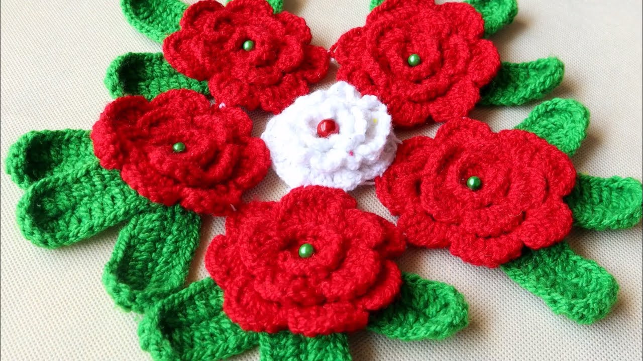 WOW !! Woolen Rumal Making || Crochet Thalposh Woolen Rumal Making ...