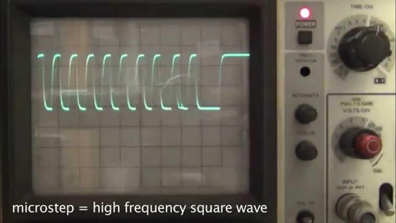 Microstepping with Arduino - YouTube