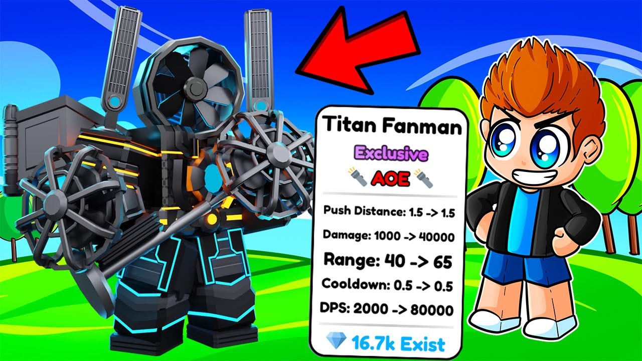 TITAN FAN MAN IST *BESSER* ALS HYPER UPGRADED TITAN SPEAKERMAN - YouTube