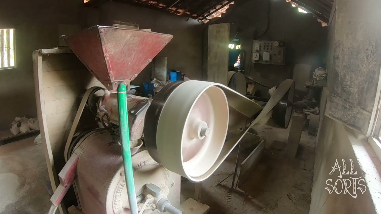 Process of Removing husk and bran|| Allsorts - YouTube