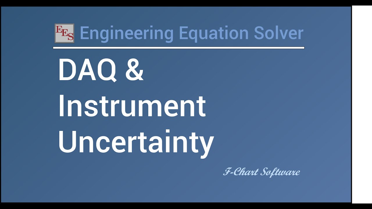 DAQ and Instrument Uncertainty - YouTube