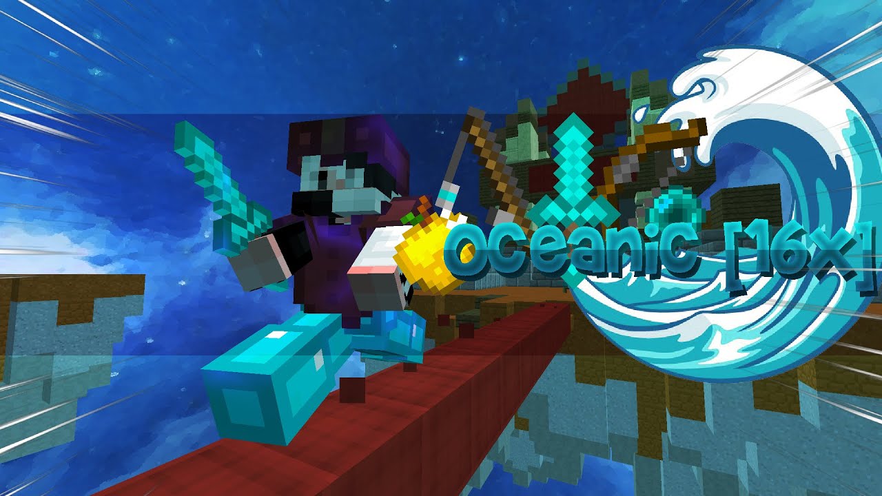 Oceanic 16x | Early 50 Subscriber texture pack release. - YouTube