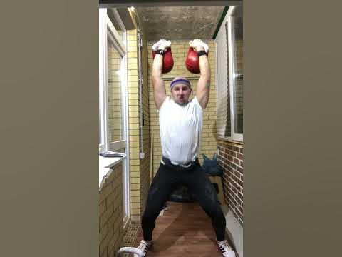 Толчок гирь 32+32 кг/ интервалы по 10 раз - YouTube