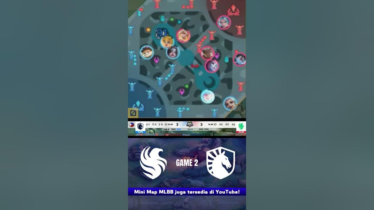 [Mini Map] FLCN vs TLPH - Game 2 - Week 1 Day 2 - Regular Season - MPL PH S15 - YouTube