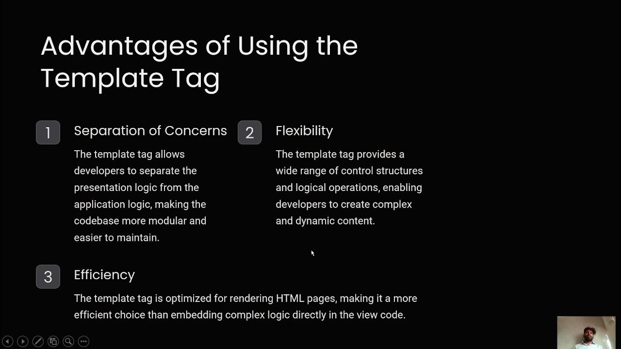DJANGO TEMPLATE TAG - YouTube