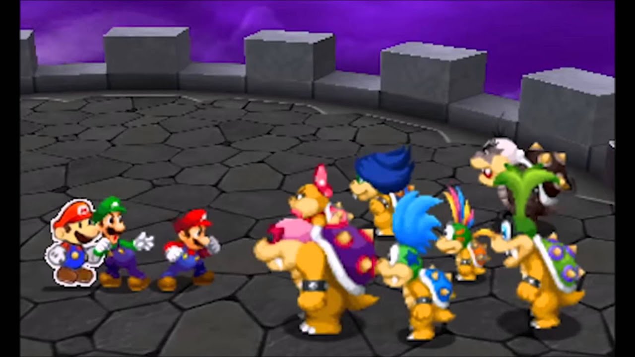 Mario and Luigi Paper Jam OST Neo Bowser's Castle - YouTube