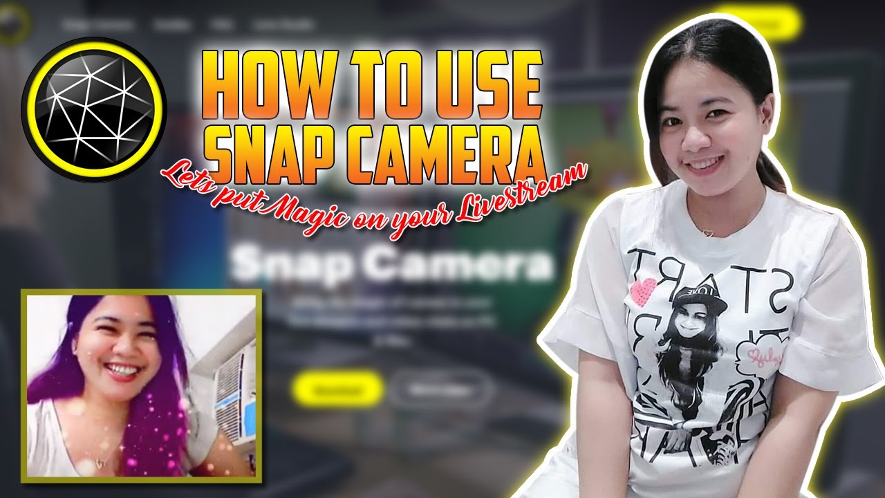 How to use SNAP CAMERA | Sweetsmile Tv Official - YouTube