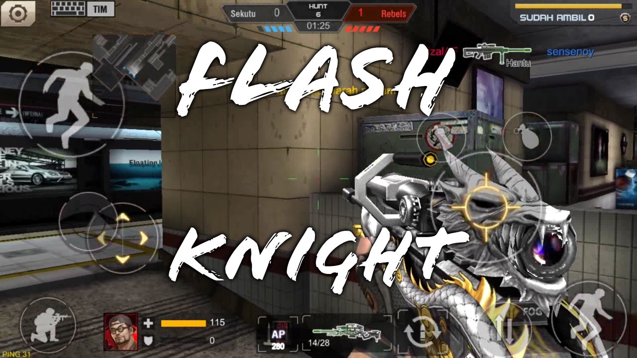 Flash Knight - Crisis Action - YouTube