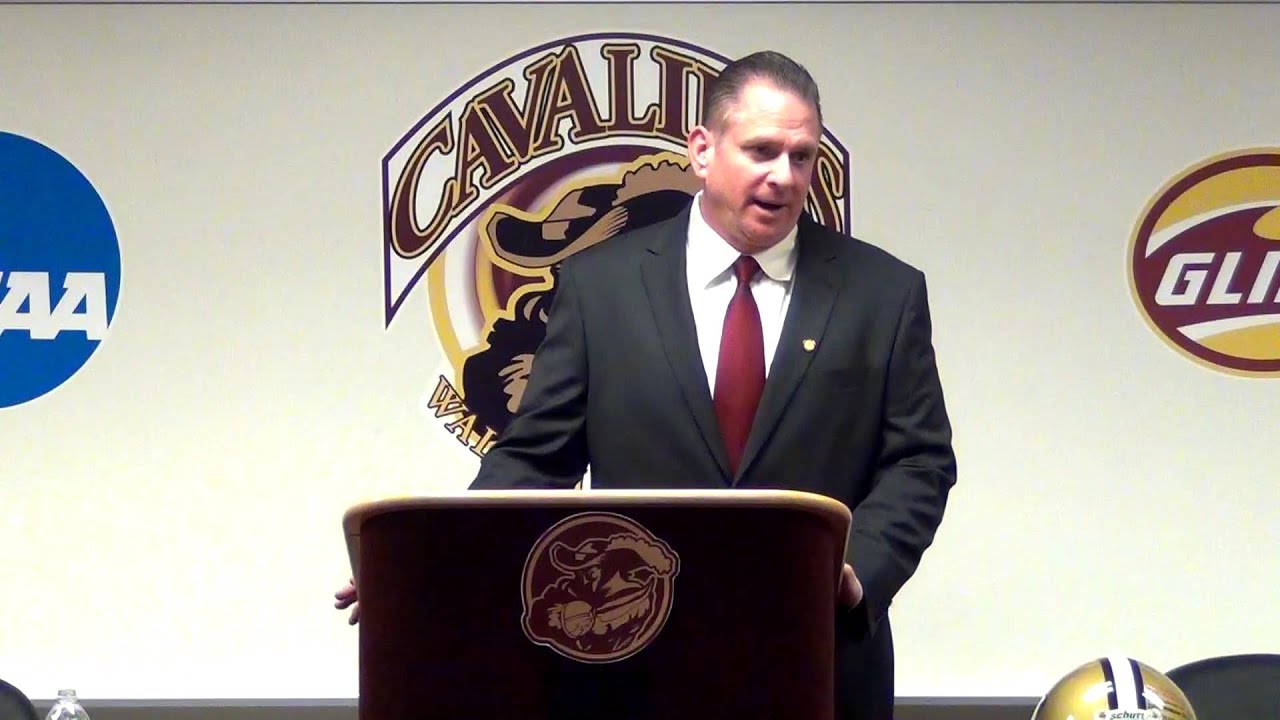 Walsh Announces Ted Karras Jr. as New Head Coach of Football - YouTube