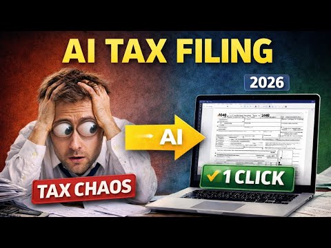 How to Use AI to Run Tax Filing (2026 Guide) | Tax Return Australia | AI Taxes