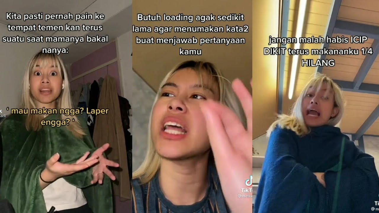 kumpulan tiktok Mella Carli...||part 2 - YouTube