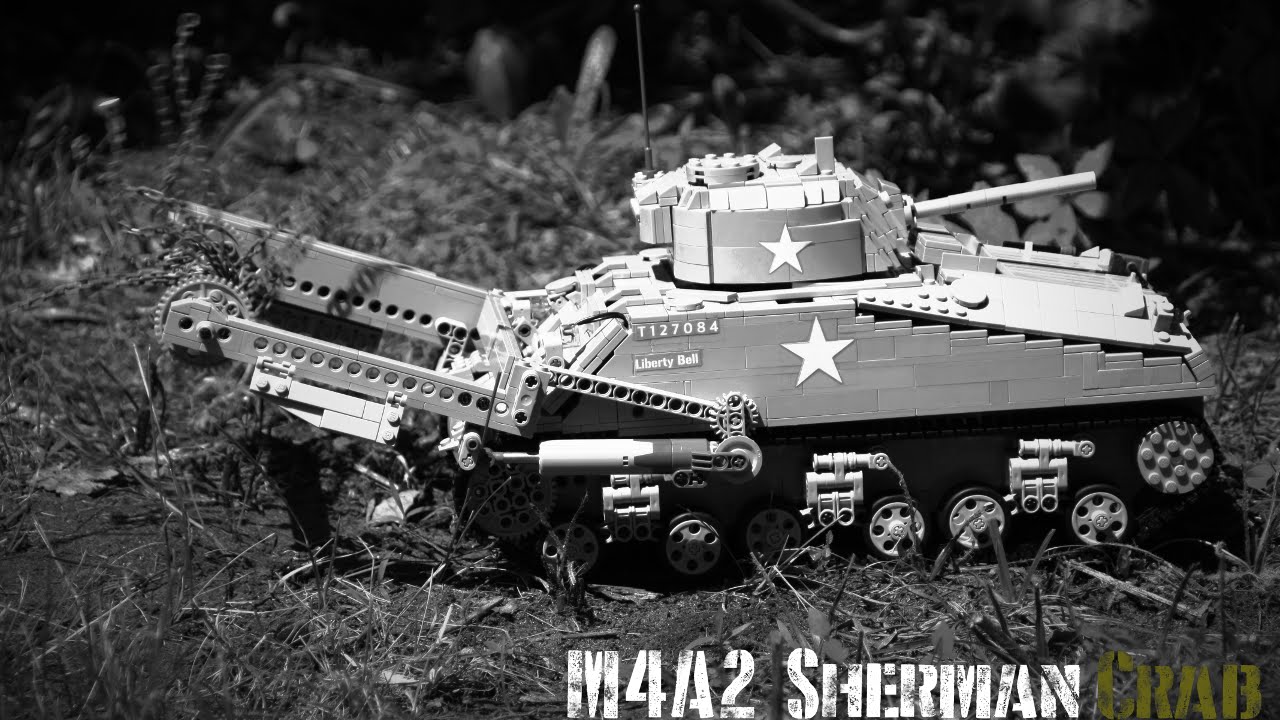 Lego M4 Sherman Crab (RC) - YouTube