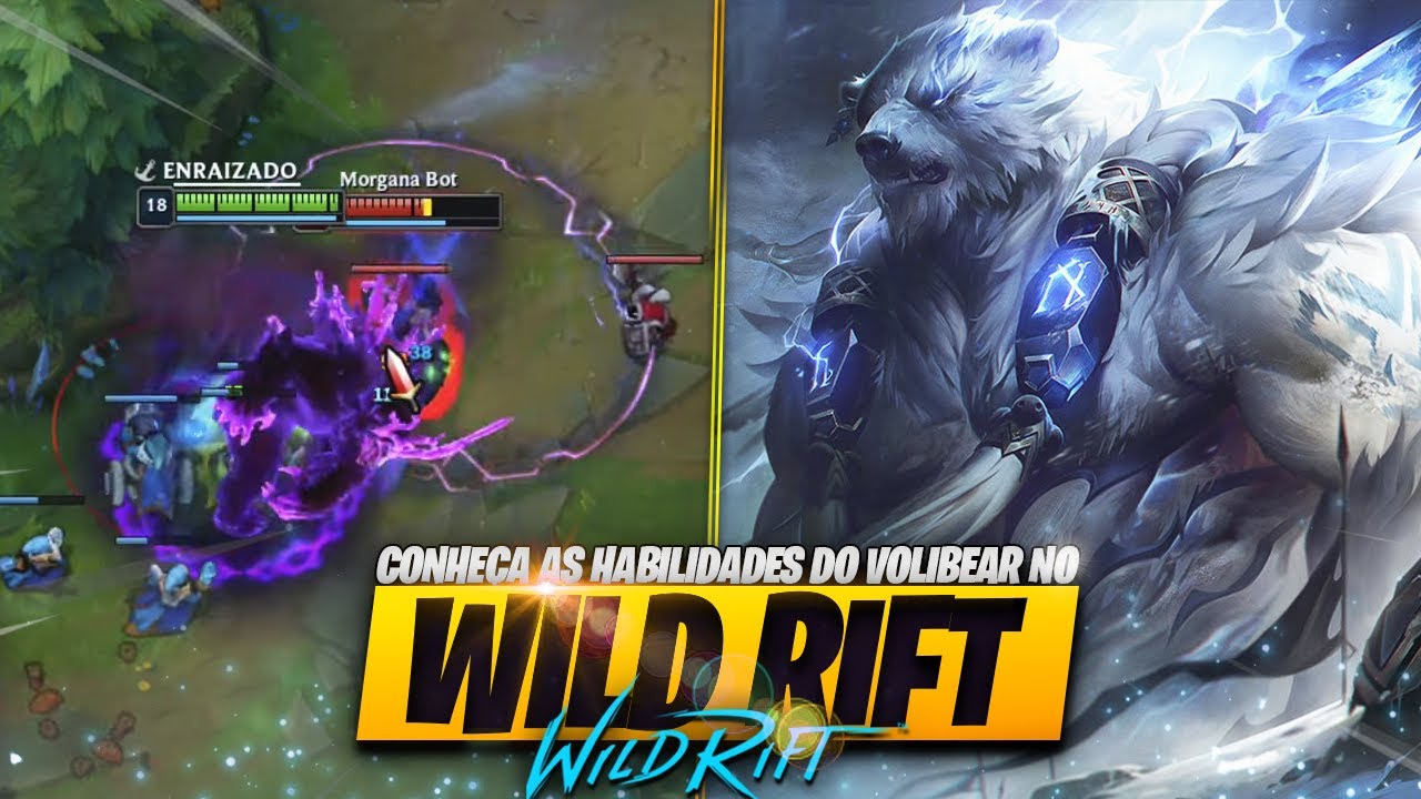 Conheça o VOLIBEAR e Suas HABILIDADES Antes Dele Chegar ao WILD RIFT ...