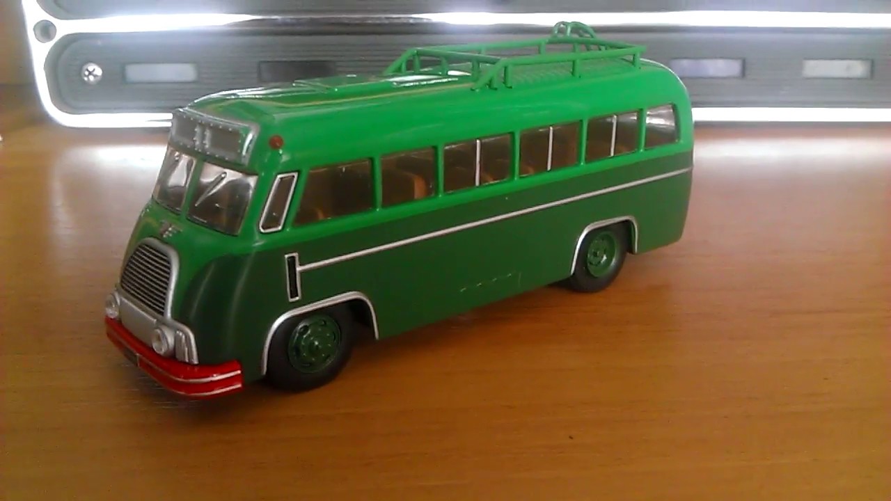 Kultowe autobusy PRL-u nr 10 - Star N52 1:72 DeAgostini - YouTube