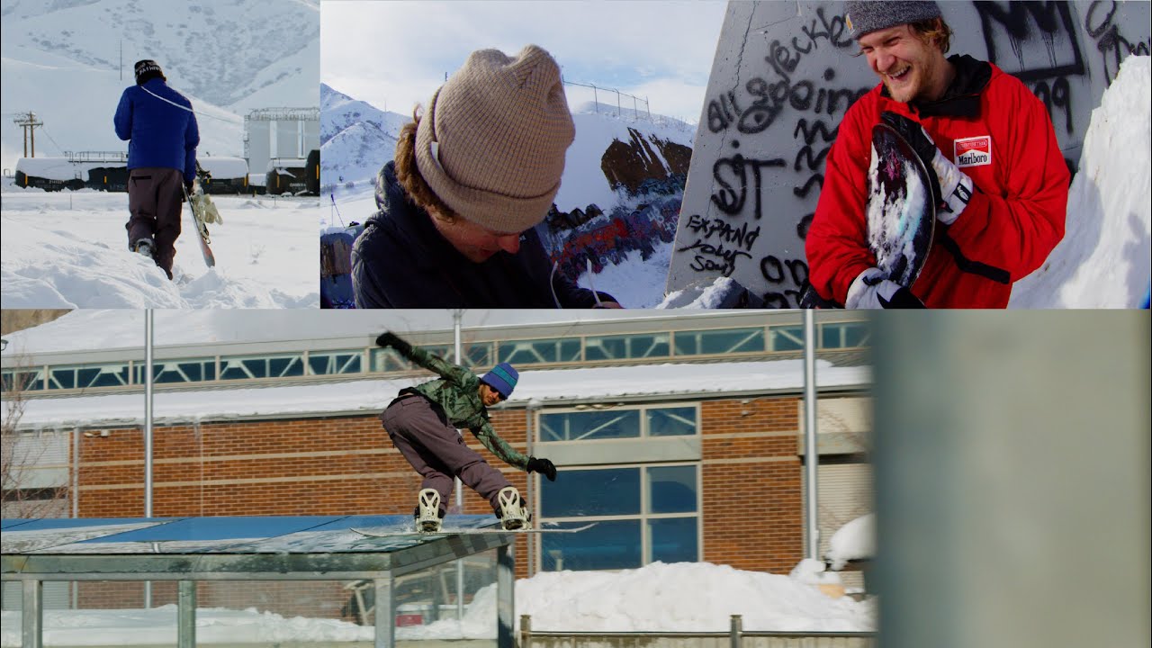 STREET SNOWBOARDING / SALT LAKE CITY / - YouTube