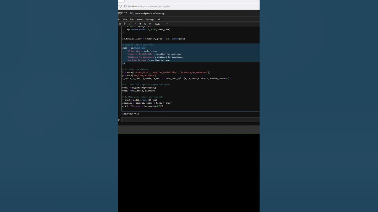 Predicting On-Time Delivery in Supply Chain with Logistic Regression | Python Tutorial - YouTube