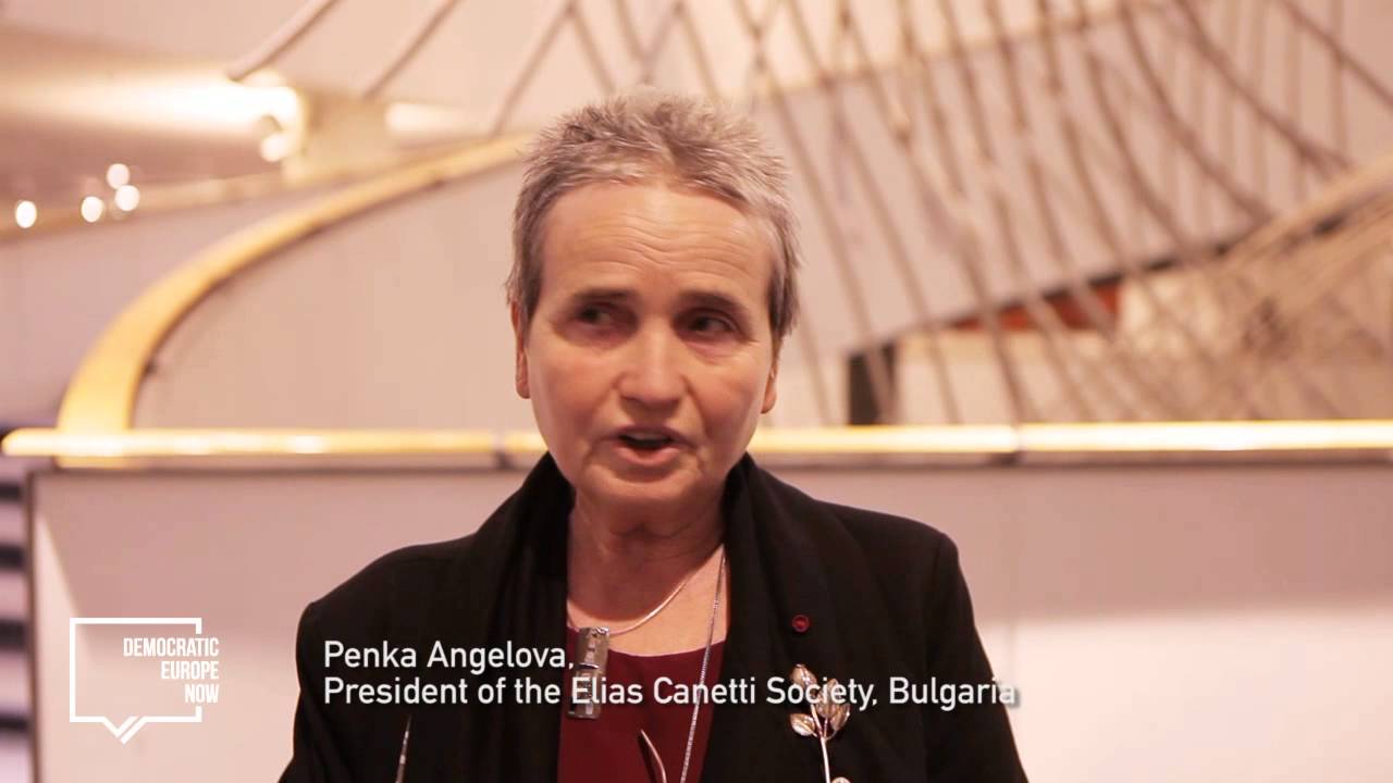 Penka Angelova at the Democratic Europe Now! campaign - YouTube