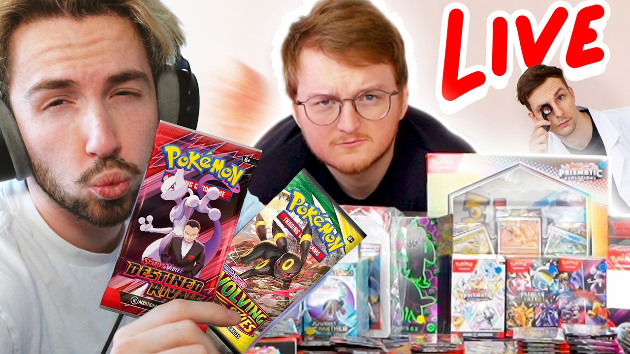 Oli & Grian’s BIG Pokémon Card Opening Stream! (+ Life Series Reveal ...