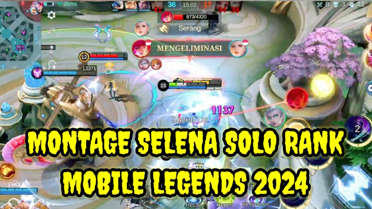 MONTAGE SELENA SOLO RANK | NO GESER MAP | MOBILE LEGENDS 2024 - YouTube