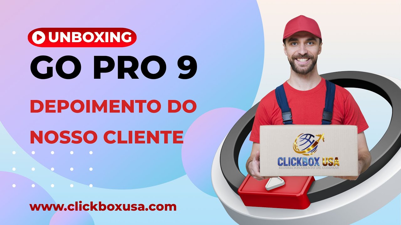 ClickBox USA: Unboxing Go Pro 9 + Acessórios - YouTube