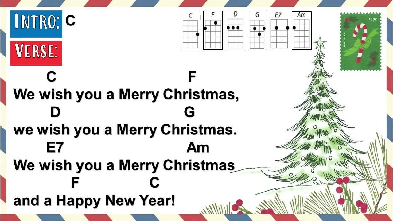 We Wish You a Merry Christmas - Short Version (Ukulele Play Along ...