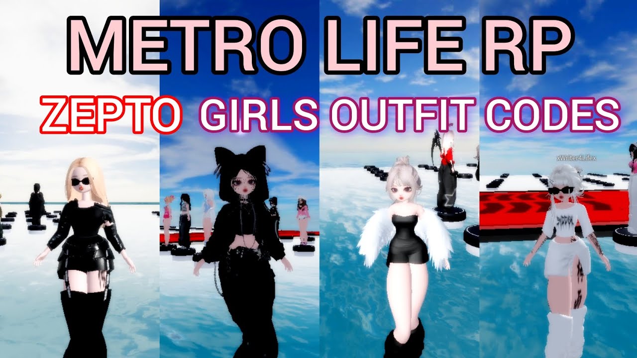 💥NEW METRO LIFE RP ZEPTO GIRL OUTFITT CODES💥 #roblox #rblx #metrolife # ...
