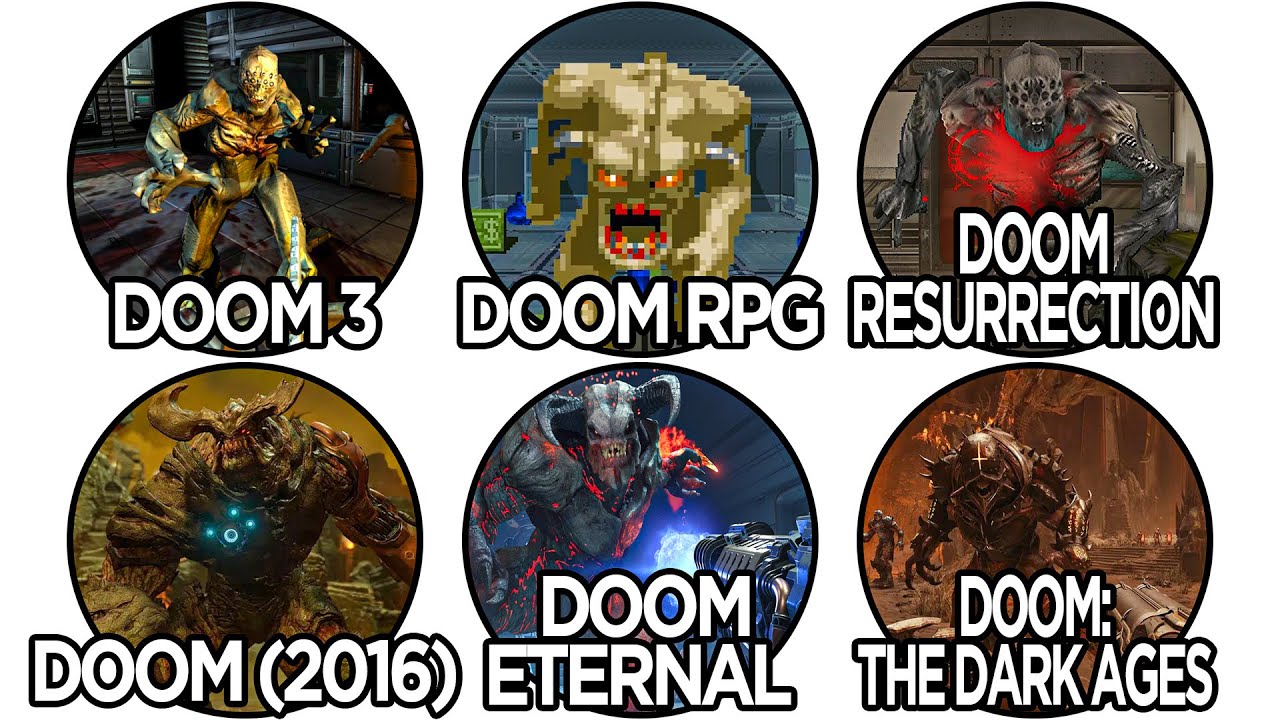 Every DOOM Game and the Evolution Explained - YouTube