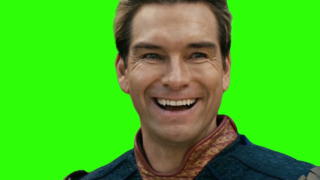 Homelander Laugh Meme Greenscreen - YouTube