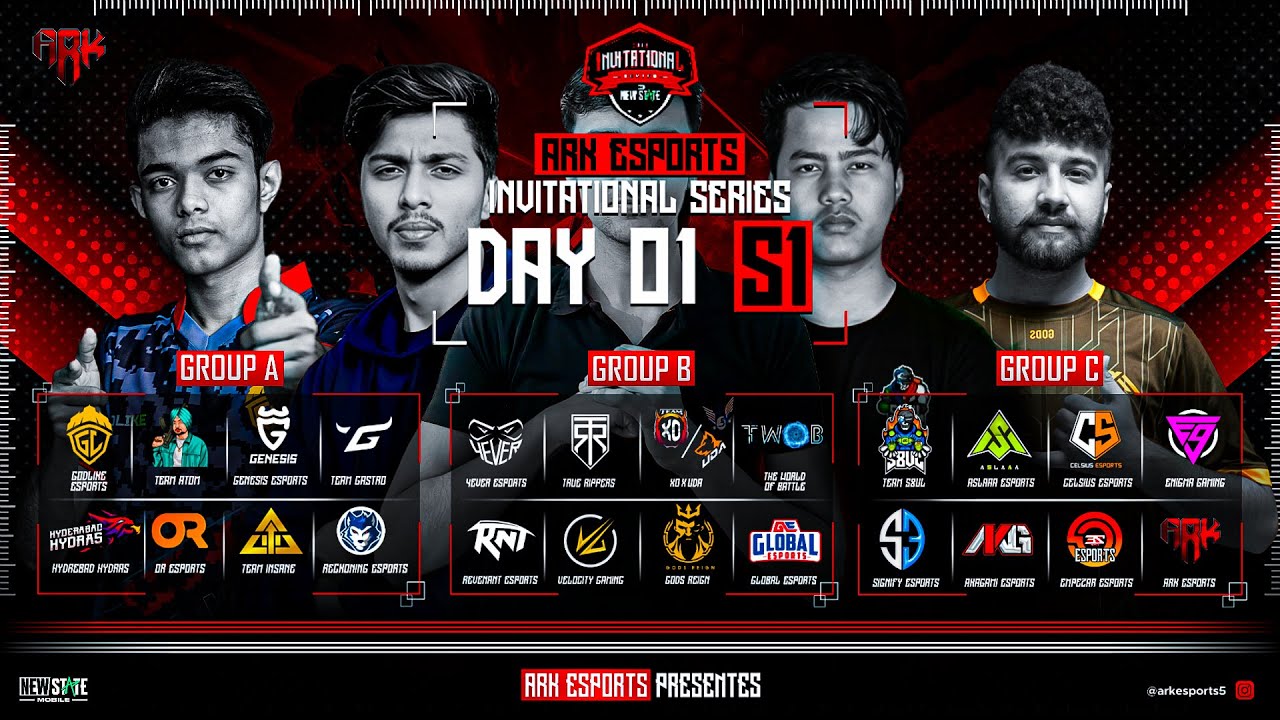 ARK INVITATIONAL SERIES SEASON 1 DAY 1 by ARK ESPORTS | Casted By ...