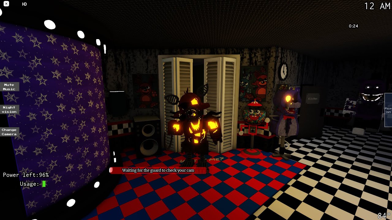 Roblox FNAF Mashup gameplay with new Nightmare Foxy - YouTube