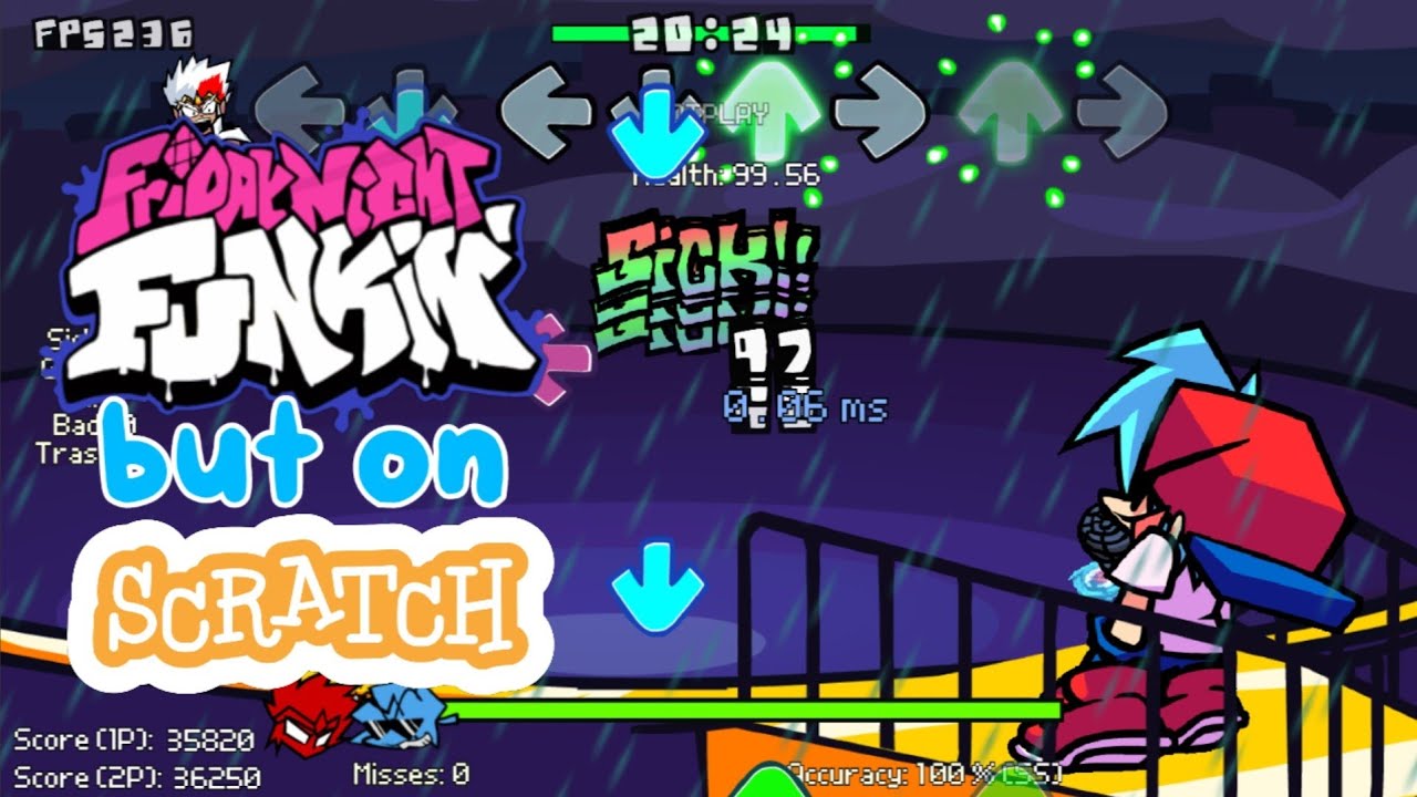 (FNF) Friday Night Bladin' on Scratch - YouTube