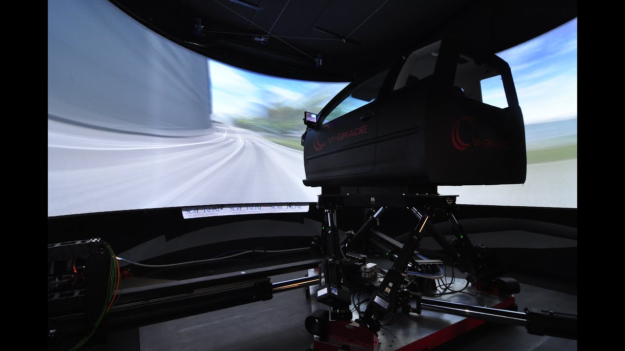 DiM Driver-in-Motion Simulator in Action - release 2020 - YouTube