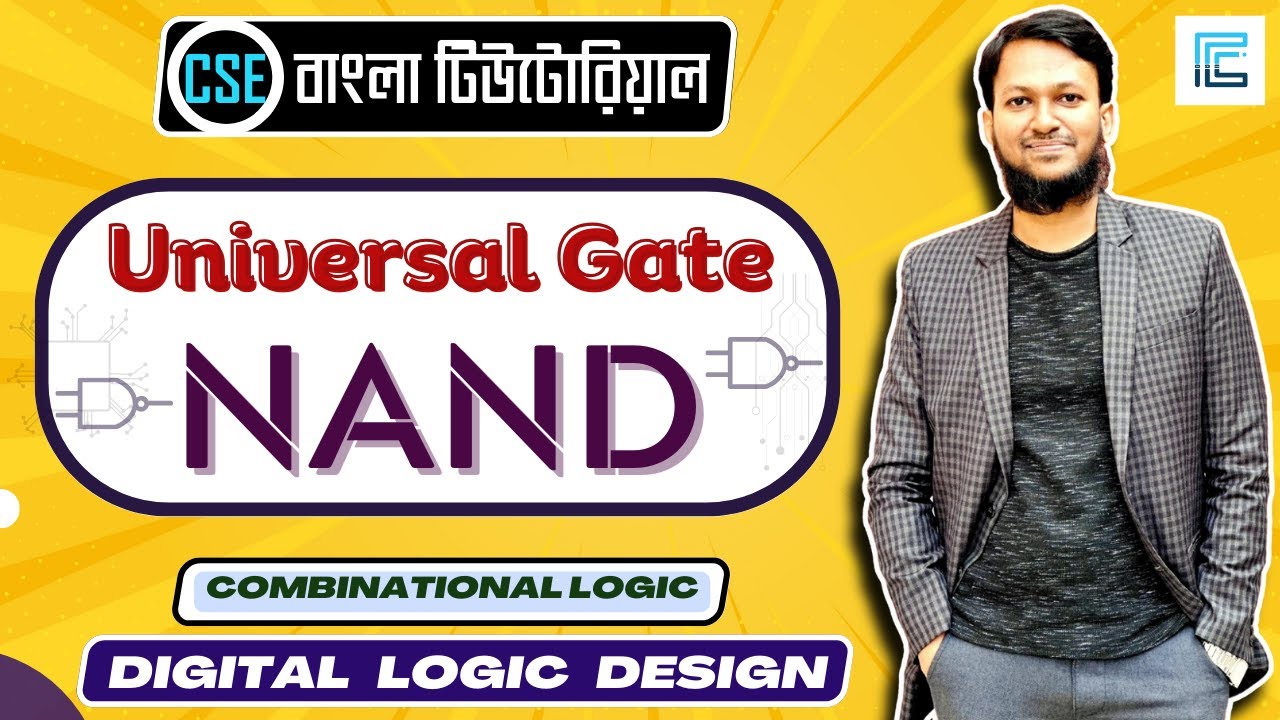 Implement All Gates Using Nand Gate Bangla Nand Gate As Universal Gate Digital Logic Design
