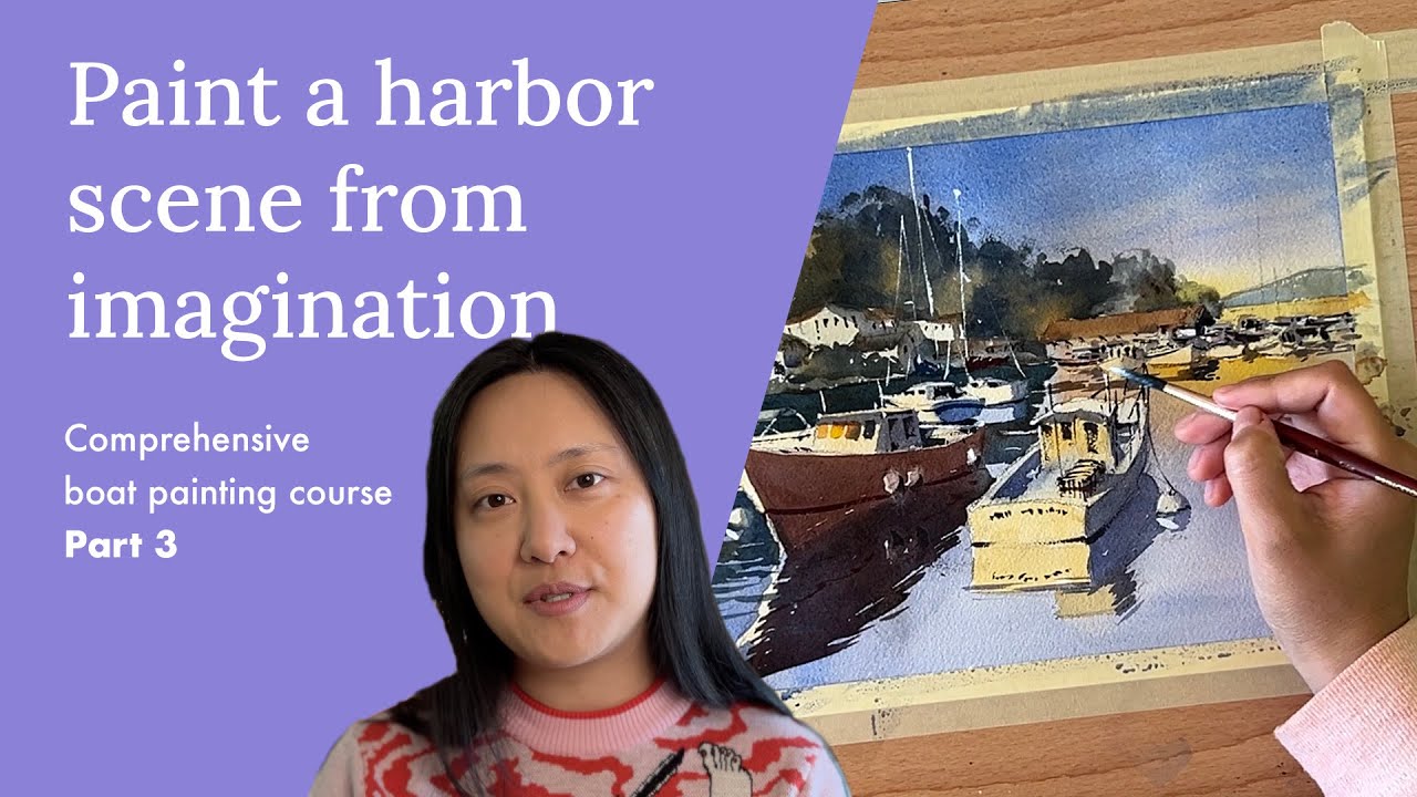 A comprehensive guide to painting boats and reflections (Part 3 ...
