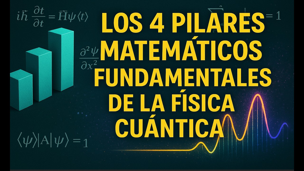 1. Los 4 FUNDAMENTOS matemáticos de la FÍSICA CUÁNTICA. CURSO ...