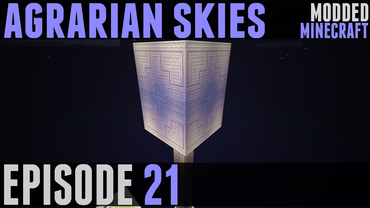 Agrarian Skies - #21 - Tour à Mobs V2 - YouTube