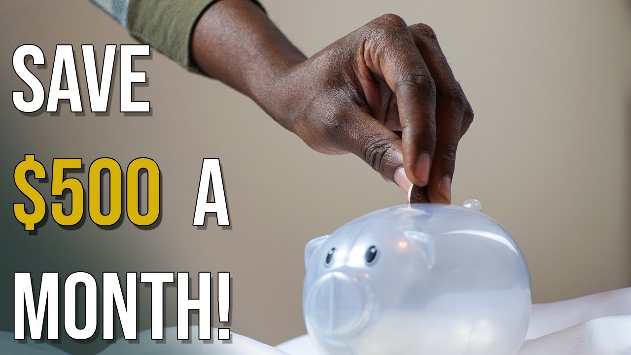 How to Save $500 a month on Low Income - YouTube