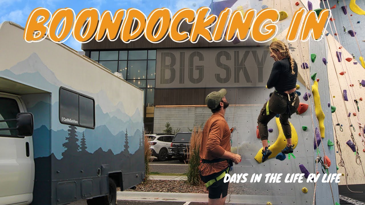 BOONDOCKING IN BIG SKY, Days in the life RV life, Episode 12 - YouTube