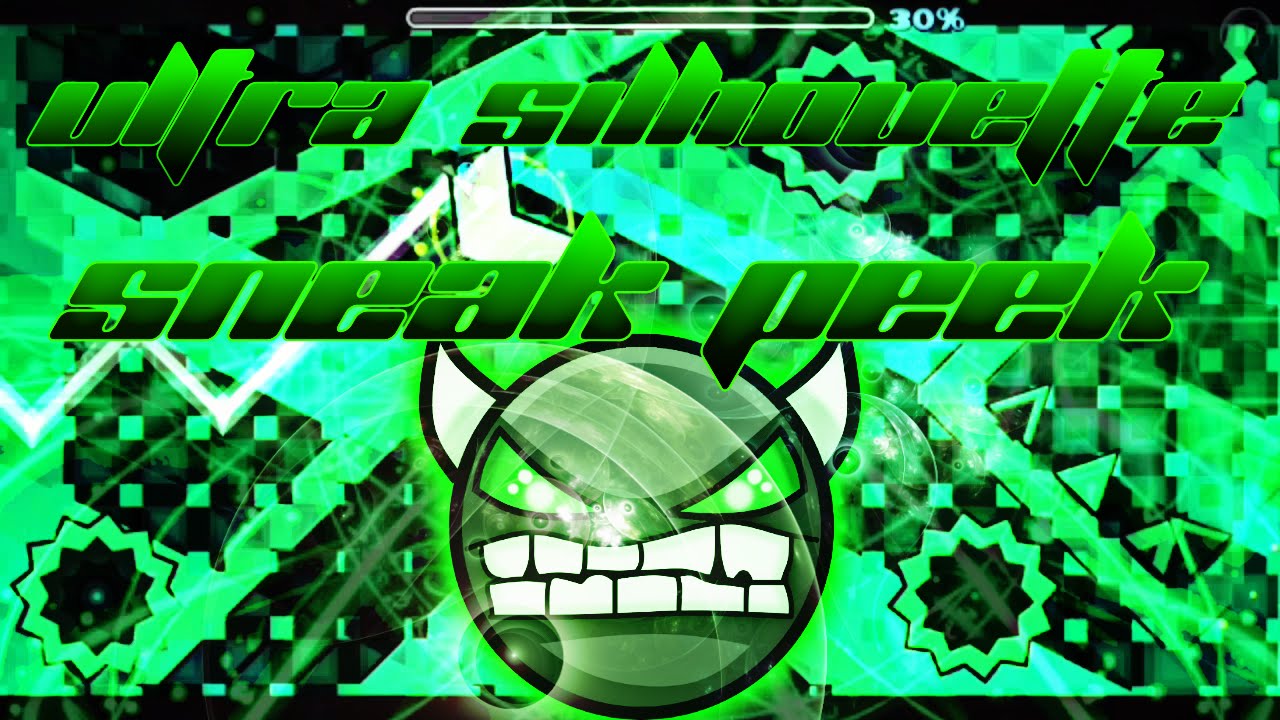 ULTRA SILHOUETTE! BY NAJIC SNEAK PEEK GEOMETRY DASH - YouTube