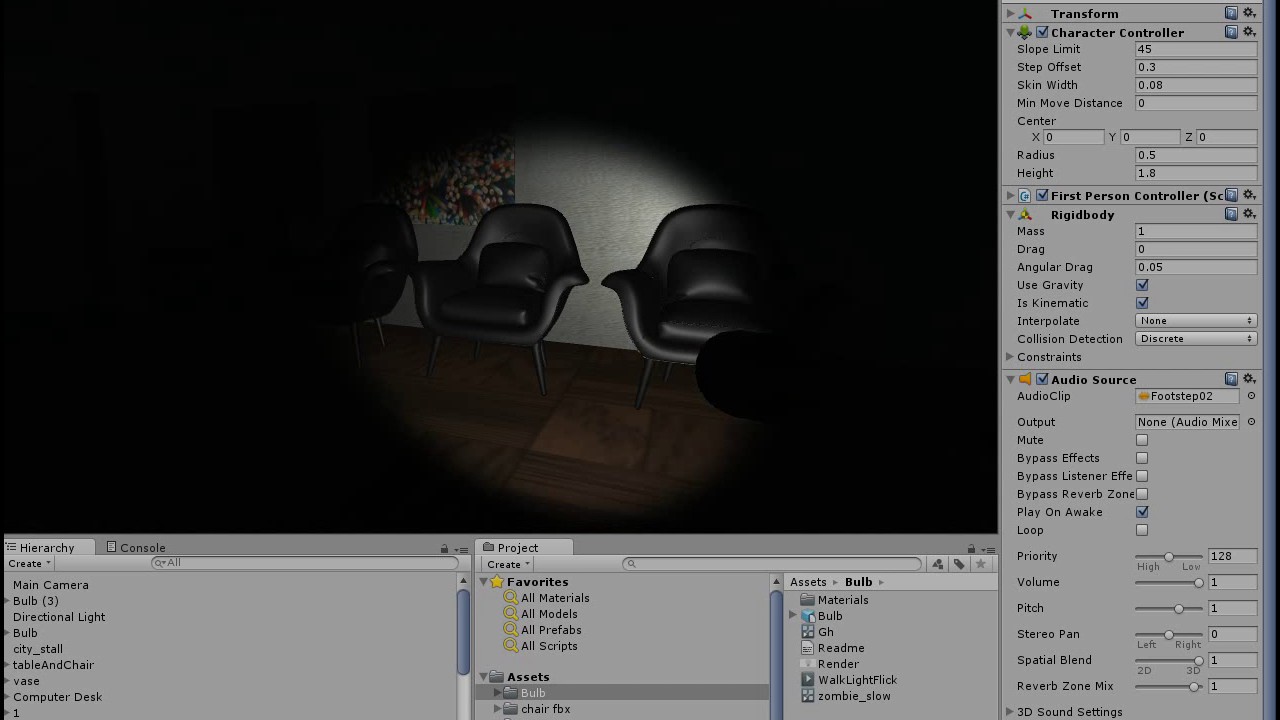 Unity 5 My First Horror Game (#1) - YouTube